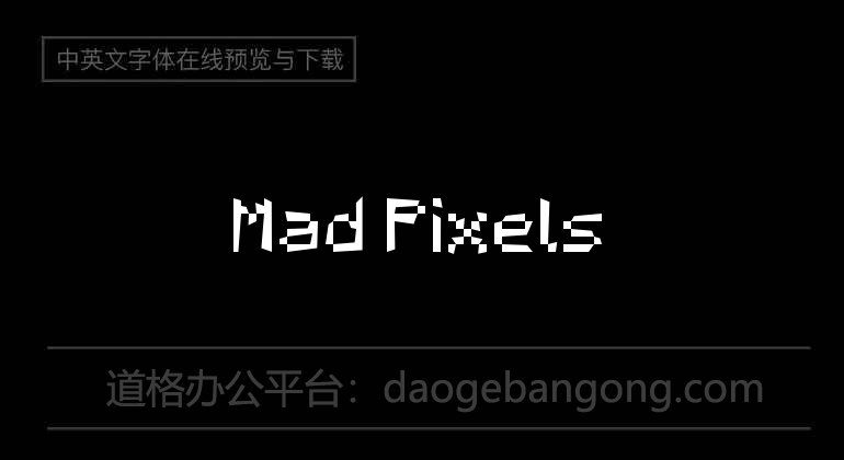 Mad Pixels字体-winty5出品免费字体下载在线转换-道格办公