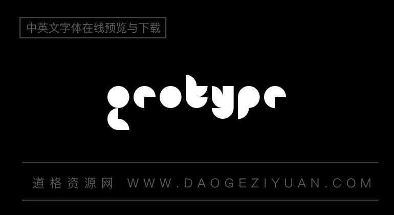 Geotype字体-Andrea Antonino出品免费字体下载在线转换-道格办公