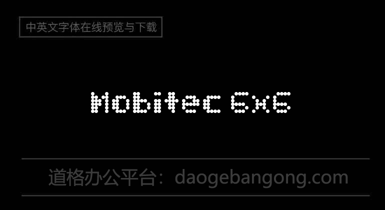 Mobitec 6x6字体-MelPurpleCrystal出品免费字体下载在线转换-道格办公