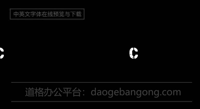 Checkpoint Charlie字体-英文字体免费字体下载在线转换-道格办公