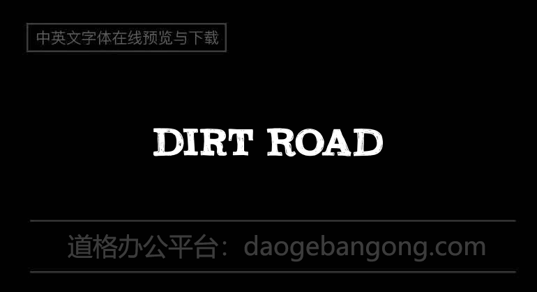 Dirt Road字体-Runes & Fonts出品免费字体下载在线转换-道格办公