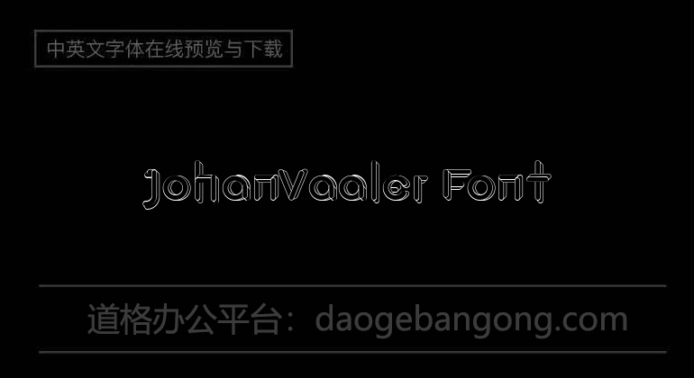Johan Vaaler Font字体-English Fonts免费字体下载在线转换-道格办公