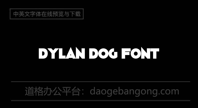 DYLAN DOG Font字体-English Fonts免费字体下载在线转换-道格办公