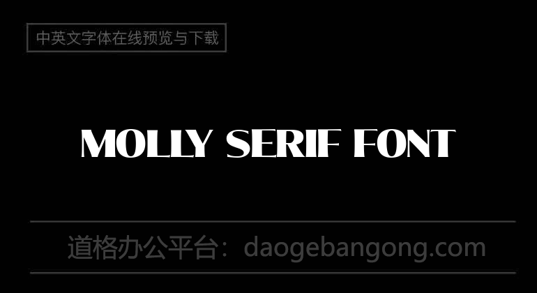 Molly Serif Font字体-英文字体免费字体下载在线转换-道格办公
