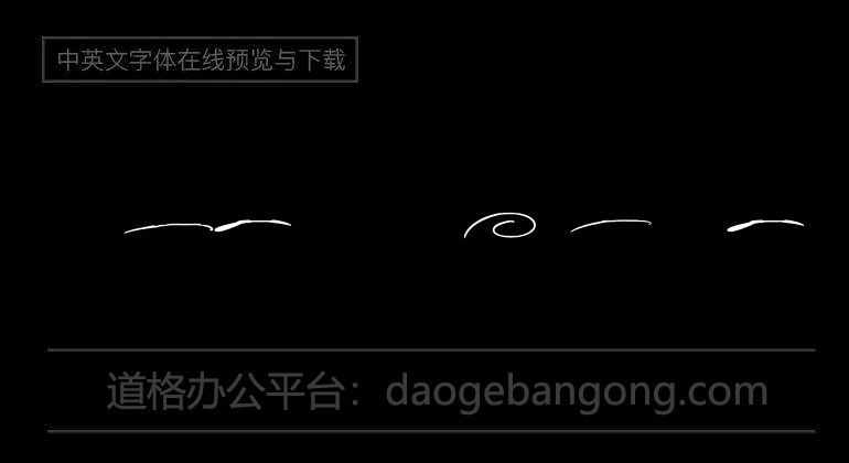 Anderson Signature字体-英文字体免费字体下载在线转换-道格办公