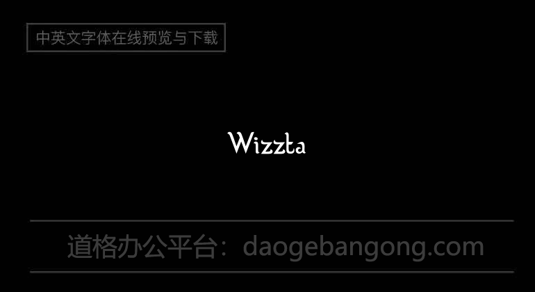 Wizzta字体-Adien Gunarta出品免费字体下载在线转换-道格办公