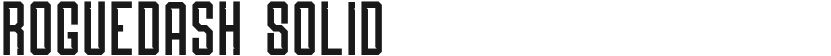 Roguedash Solid字体-English Fonts免费字体下载在线转换-道格办公